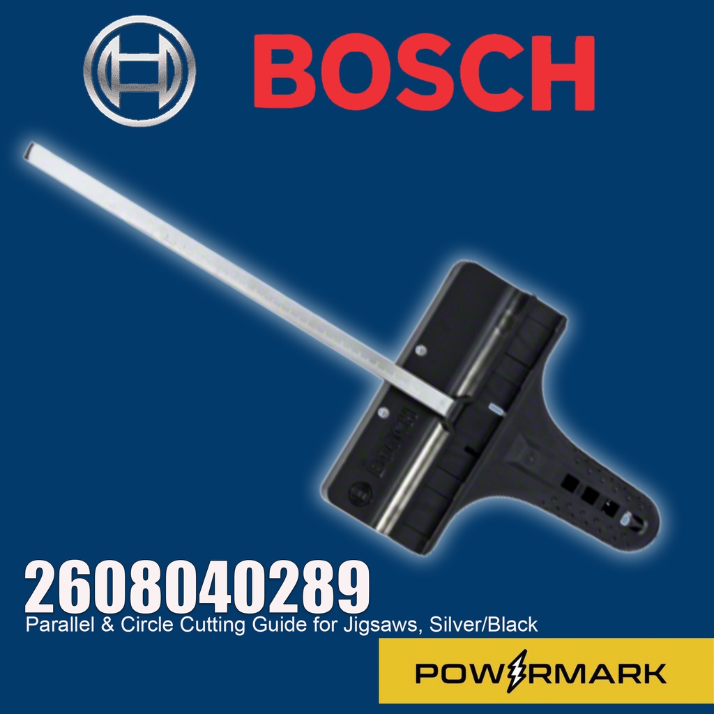 BOSCH 2608040289 Parallel & Circle Cutting Guide for Jigsaws, Silver ...