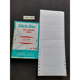 Stick Rite Self Label-1x4(136pcs) or 1x6(204pcs) | Shopee Philippines