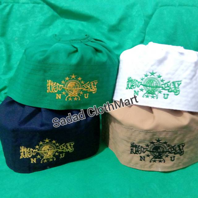 HQ Paci Haqqani NU Antemhq Nahdlatul Ulama/songkok Embroidery/kopyah ...