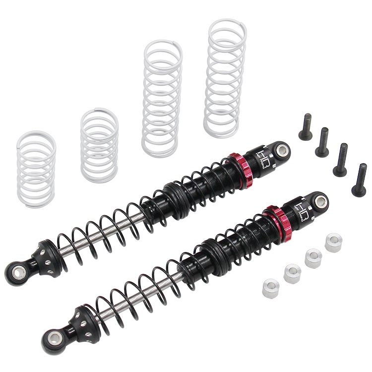 HR simulation all-metal thin-diameter double spring shock absorber ...