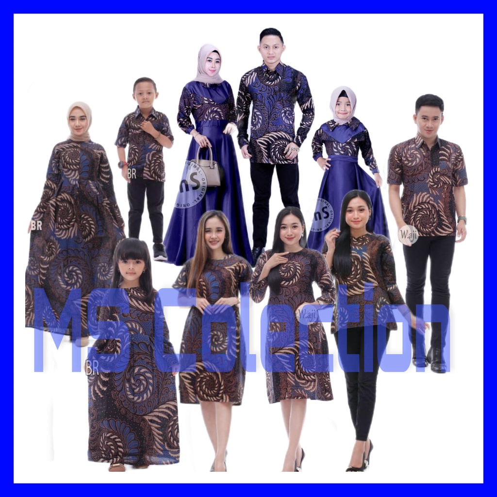 Batik COUPEL- Family Uniform Shirt Robe And Child Clothes Family ...