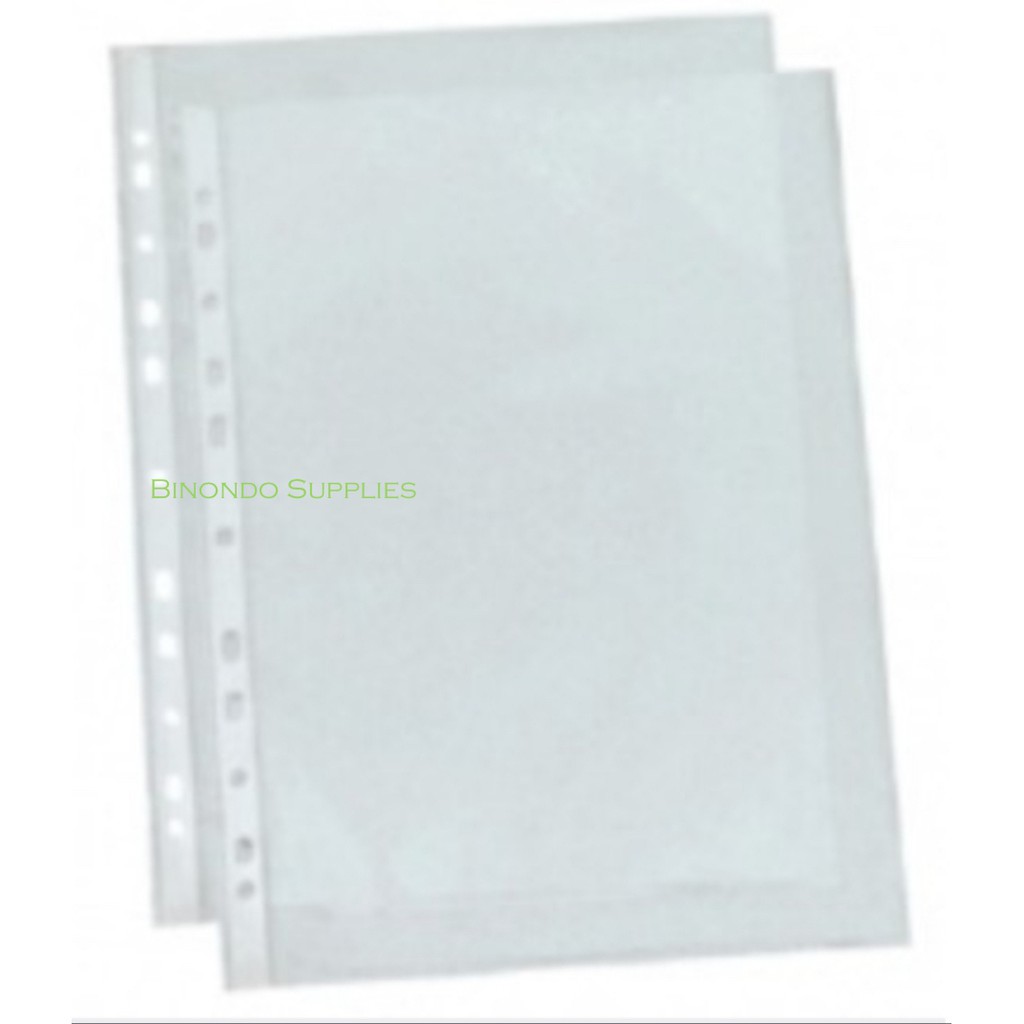 3 Ring Binder Plastic Refill Clearsheet Toploader Sheet Protector ...