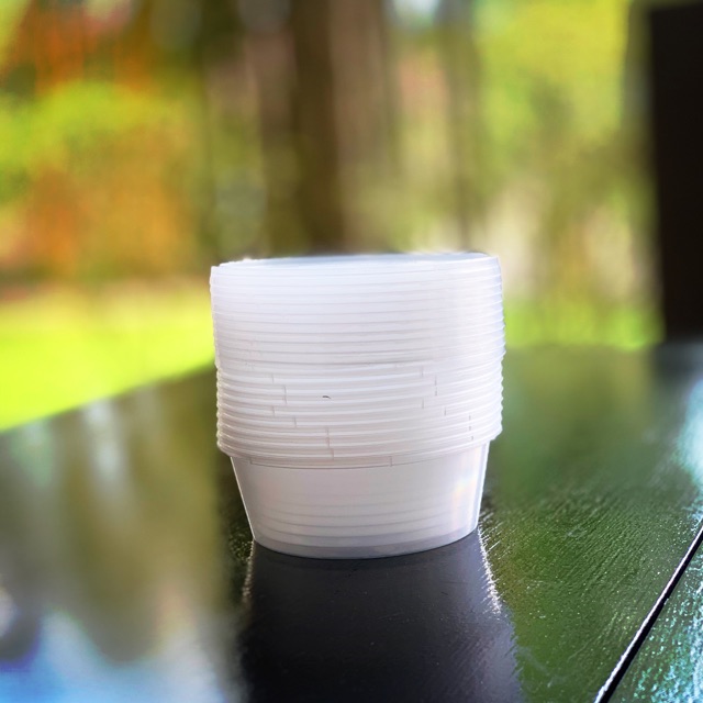 Microwavable Plastic Container Round 10z or 250ml 10pcs/pack RO10 ...