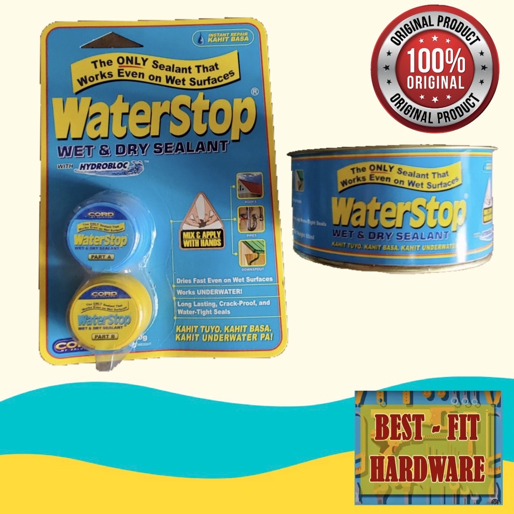 WATERSTOP - WATER STOP WET & DRY SEALANT 60mL by CORD | Shopee Philippines