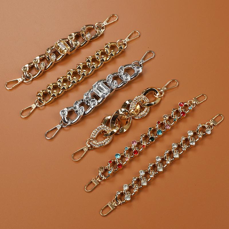 Croc Chains Women Designer Shoes Charms Acrylic Rhinestones Croc Charms ...