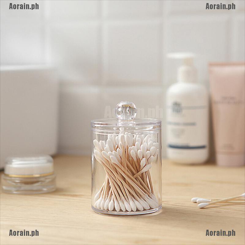 BB Cosmetic Organizer Makeup Cotton Pad Swab Case Holder Drawer Jewelry ...