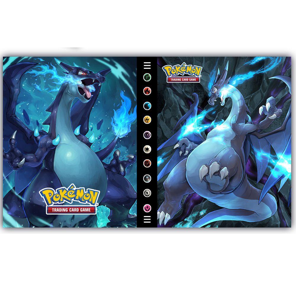 ADAMES Pokemon Cards Album Cool 240pcs Models Pokemon Map Binder Pocket ...