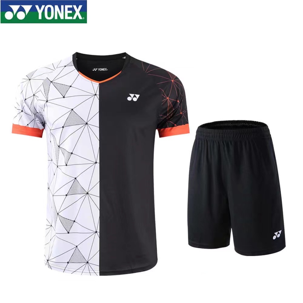Yonex badminton clothing new team clothing competition clothing quick-drying short-sleeved T ...
