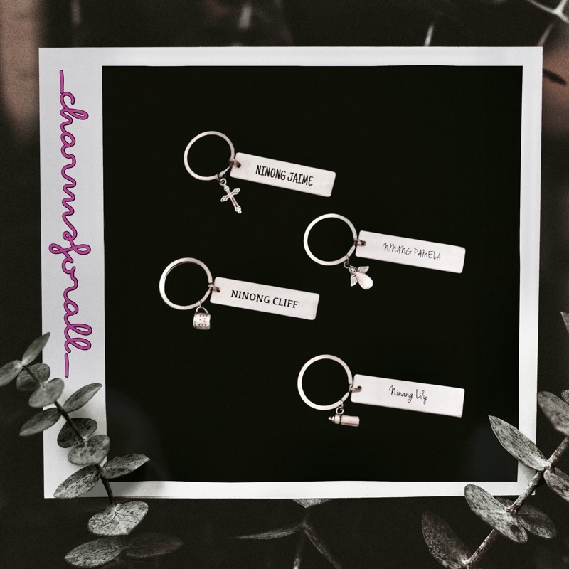 Baptismal Souvenir Keychains for Godparents | Shopee Philippines