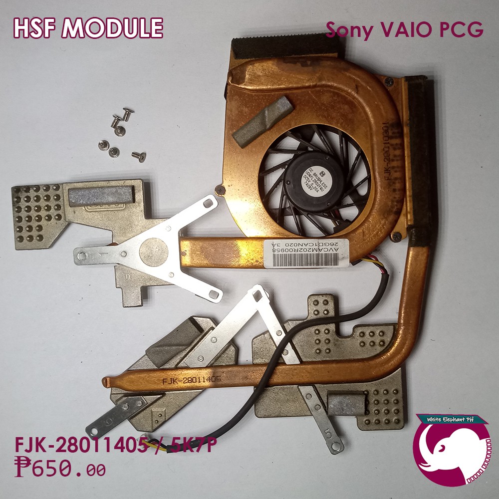Sony VAIO PCG 5K7P Laptop HSF Module | Shopee Philippines