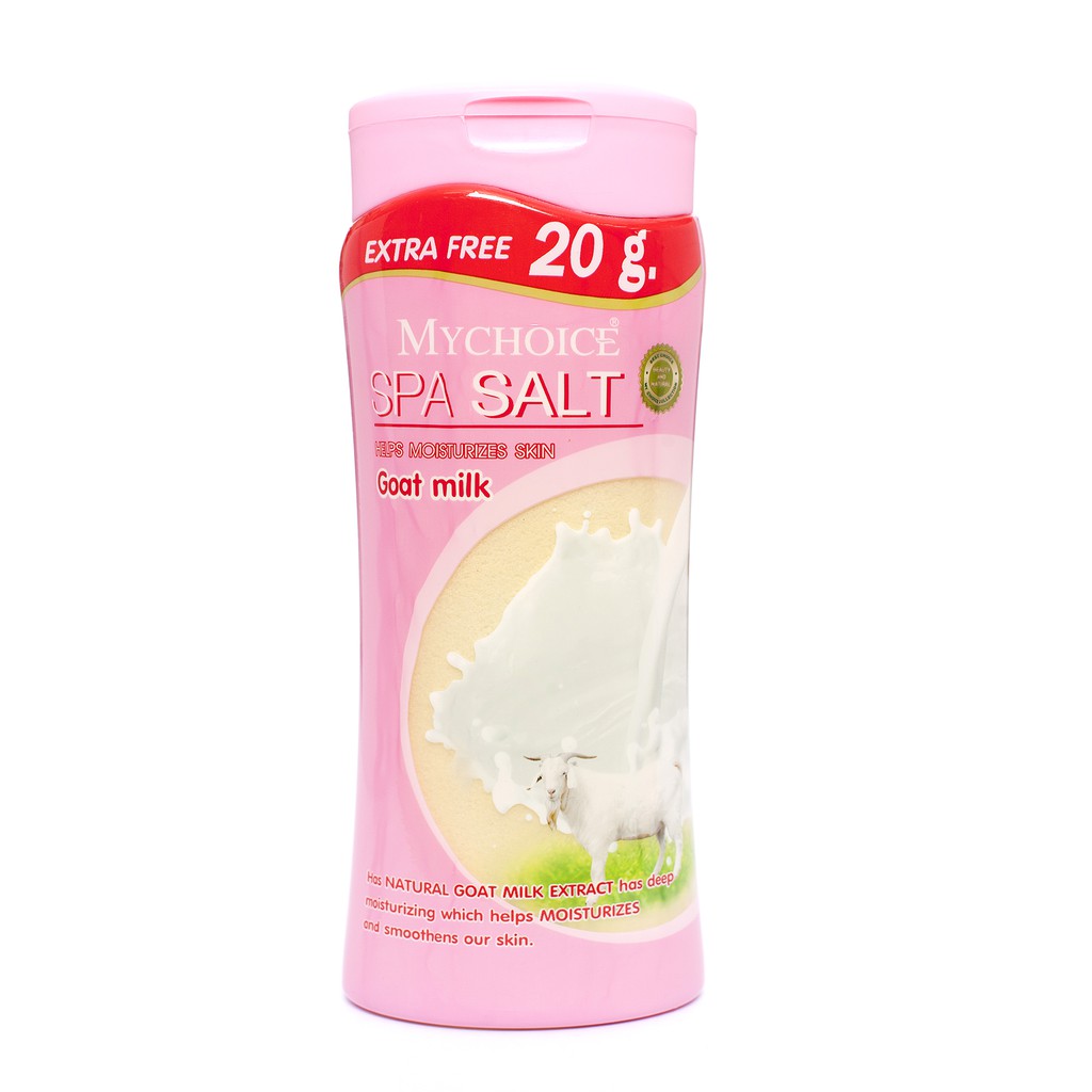 Mychoice Goats Milk Spa Salt Body Scrub 500g | Shopee Philippines