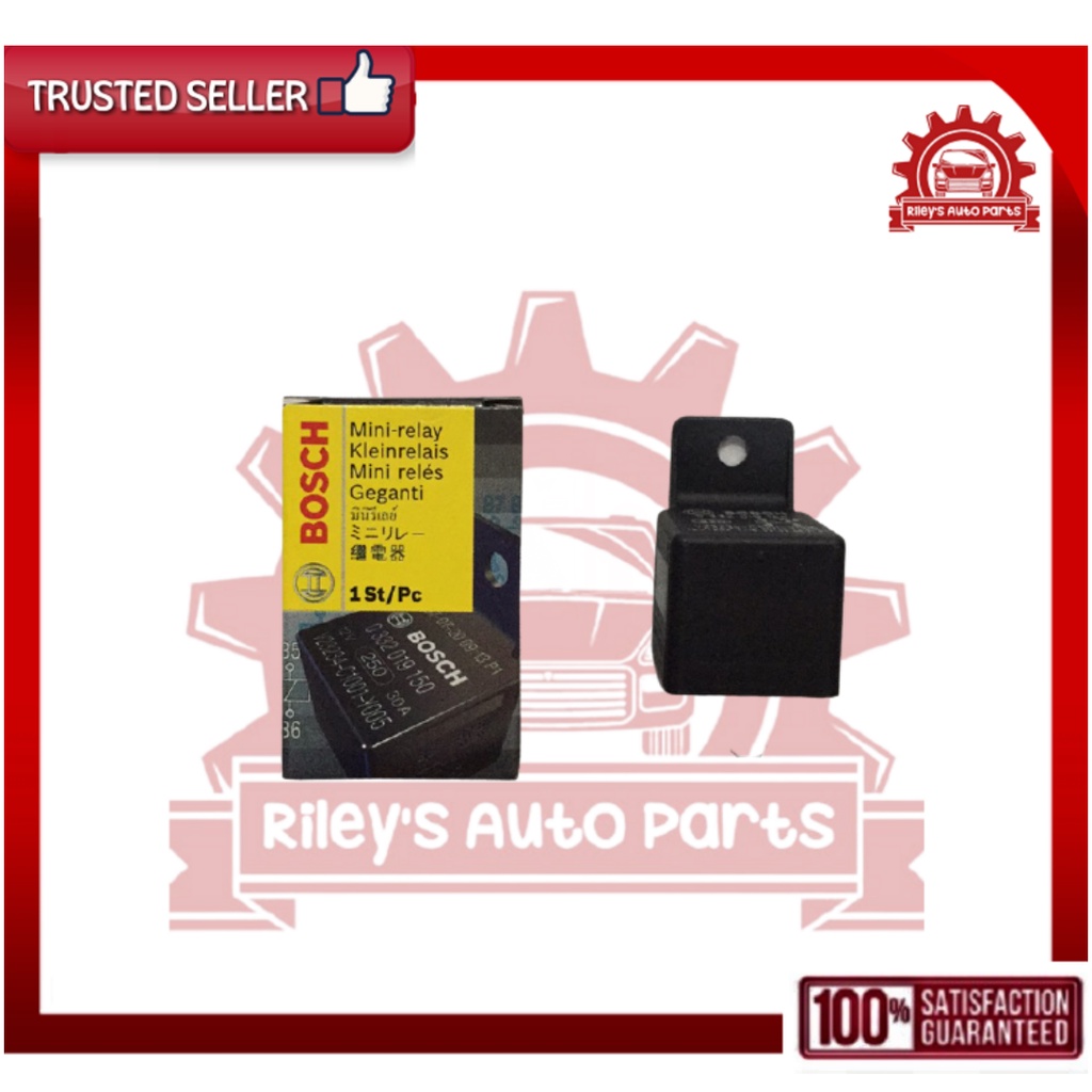 BOSCH POWER RELAY 12volts (5 terminal) | Shopee Philippines