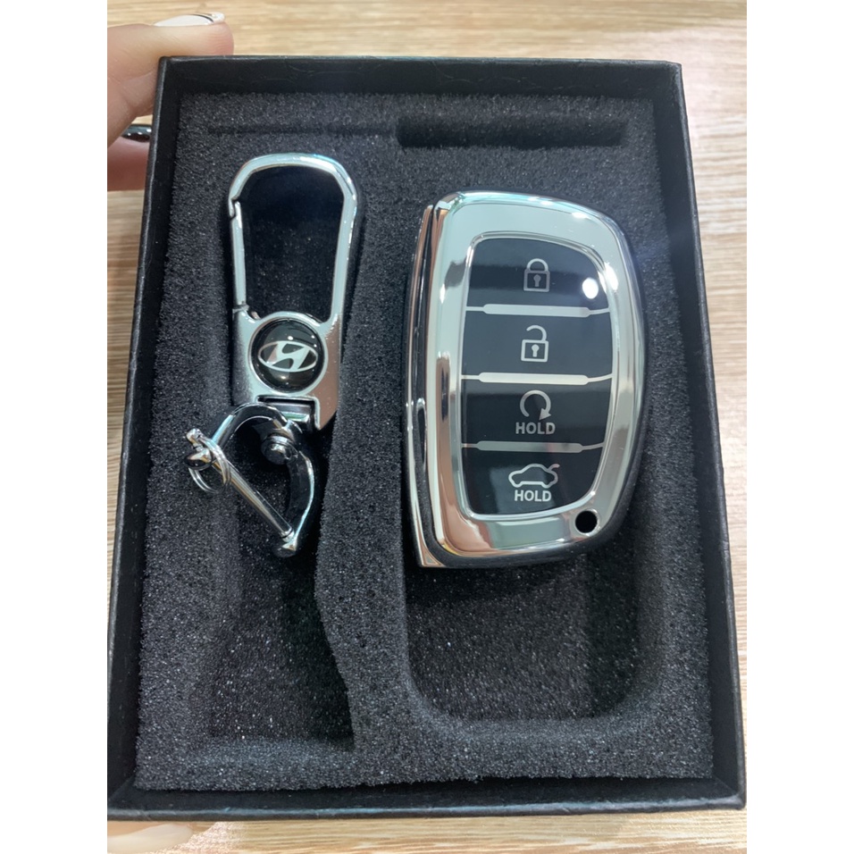 Tpu Car Key Cover For Hyundai Creta 2022, 2023. I10 2022 2023 ...