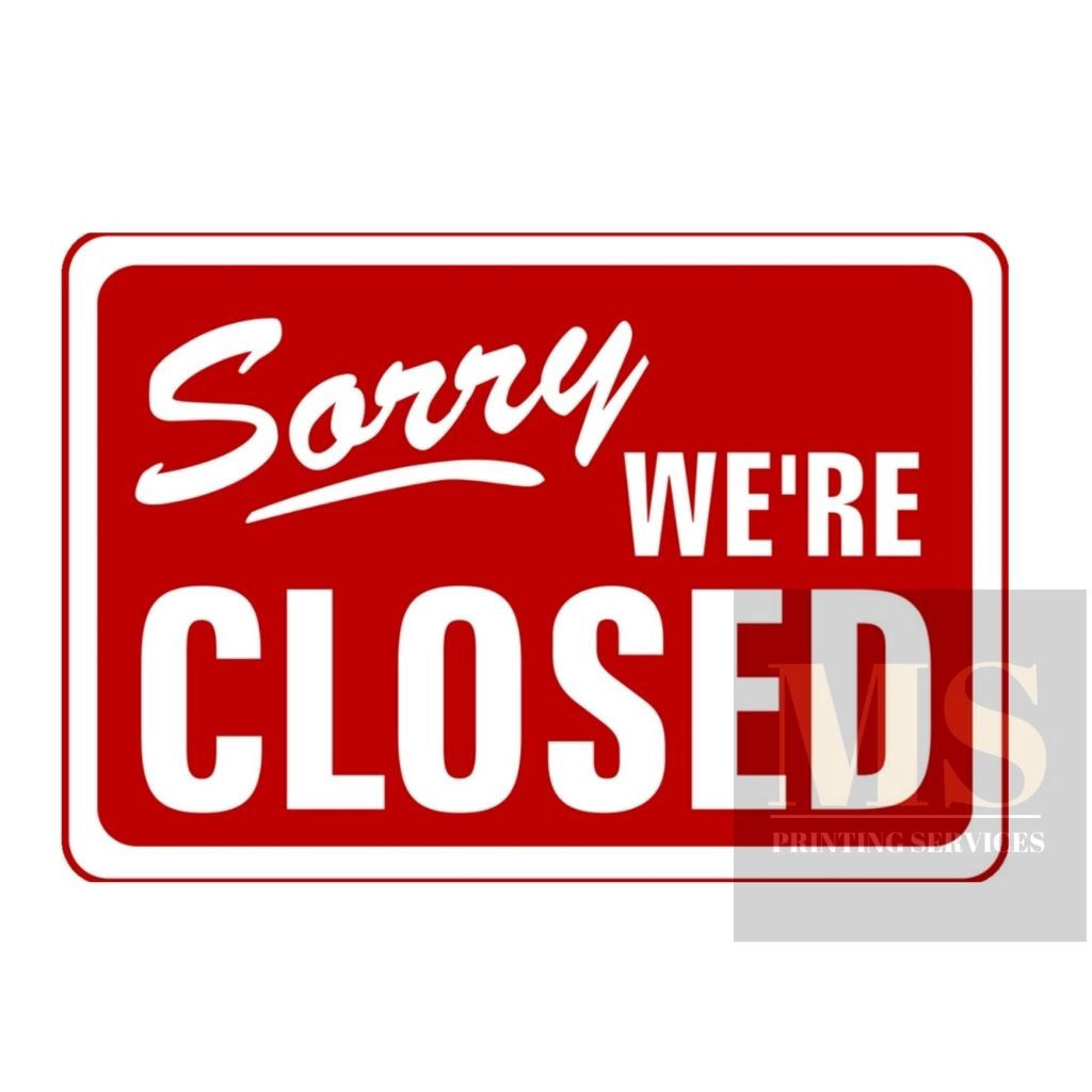 Open Closed Signage (Laminated A4 SIze) | Shopee Philippines