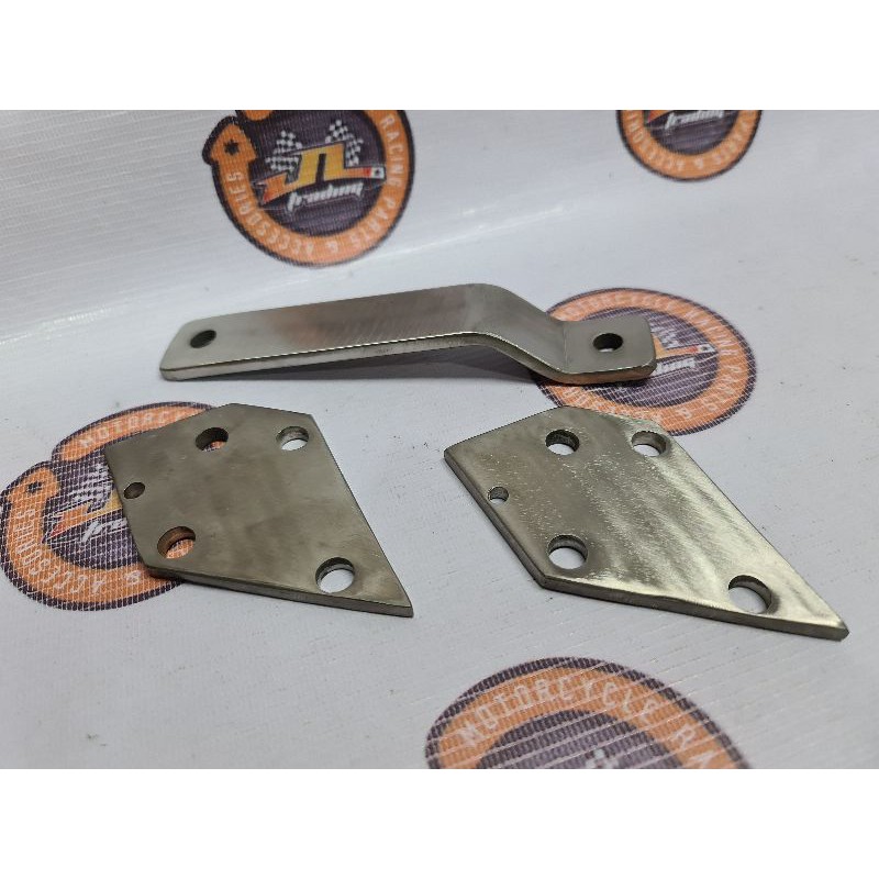 STAINLESS SHORTY BRACKET FOR RCB SHIFTER V7 S3 FOR YAMAHA SNIPER 150/ ...