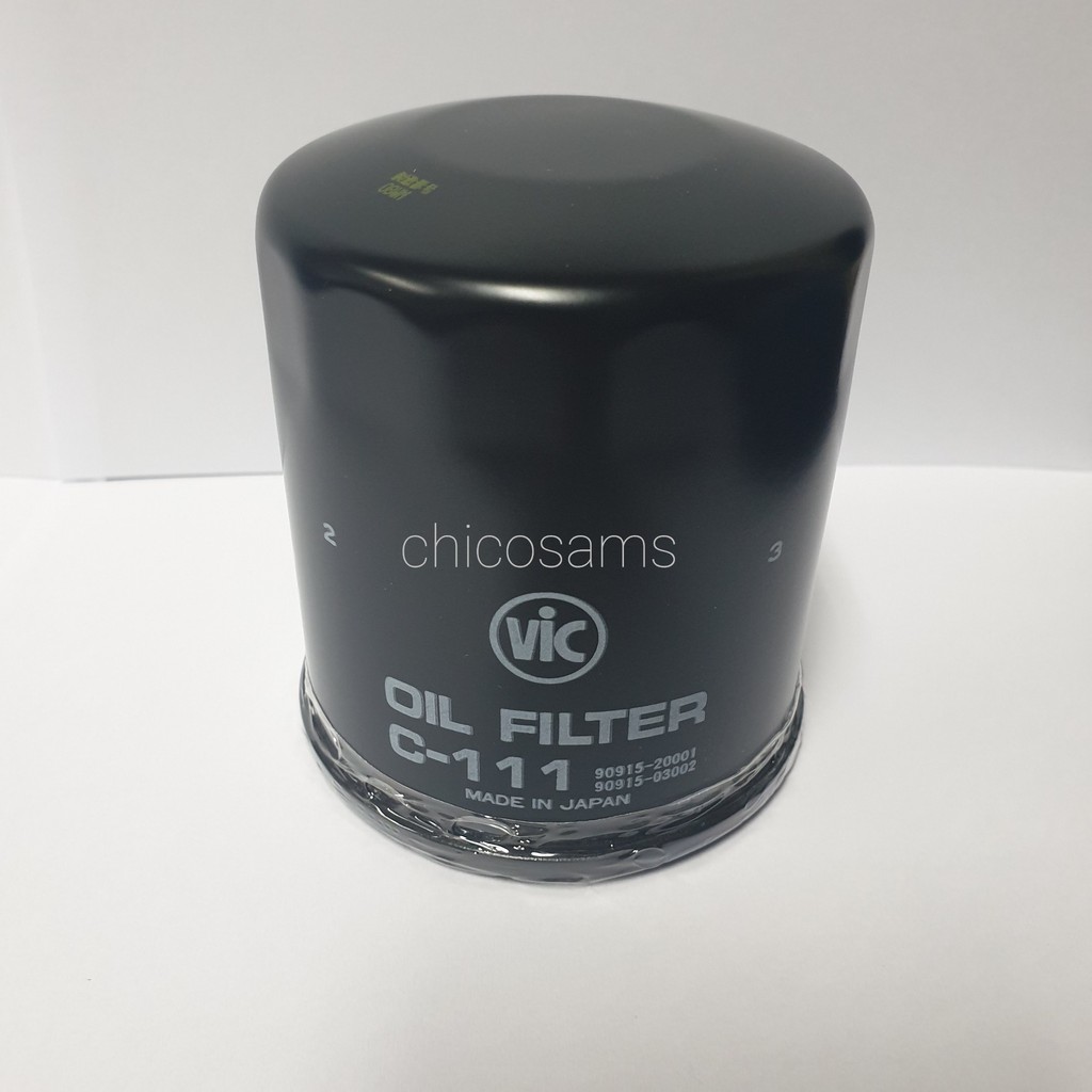 Genuine Vic Oil Filter C-111 for Toyota Revo/ Fortuner/ Innova/ Rav4 ...