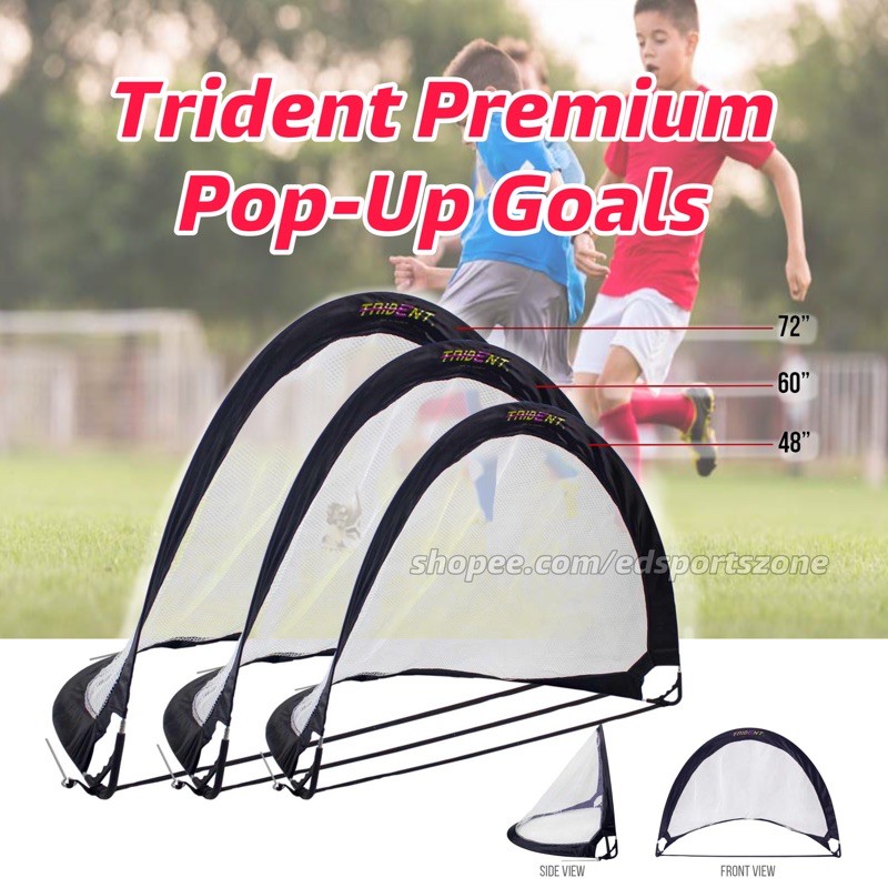Trident Premium Pop Up Goal Mini Goal Foldable Goal Post Goals Gol Bola ...
