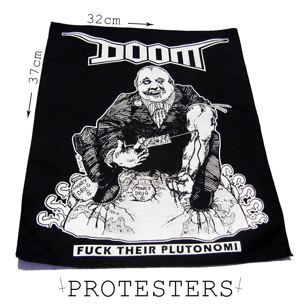 PUNK DOOM CRAST BACKPATCH | Shopee Philippines