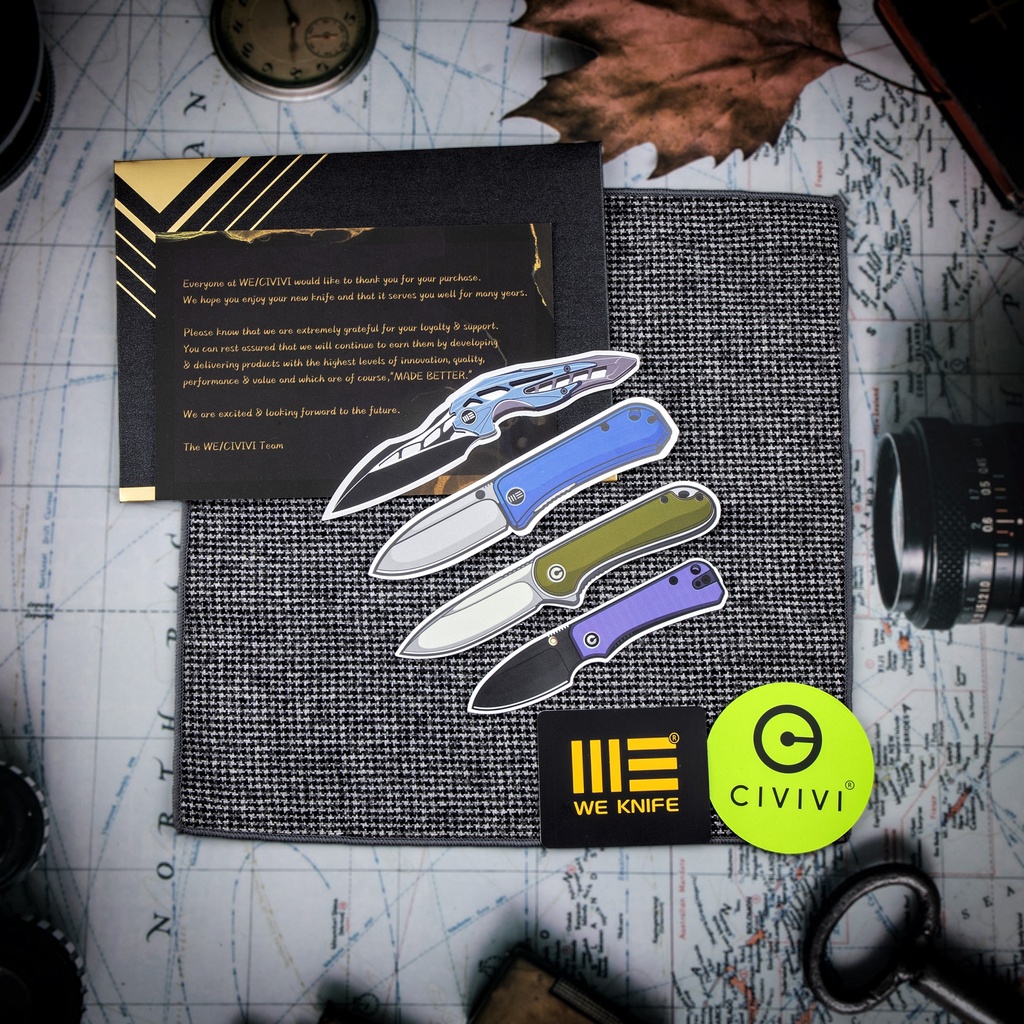 CIVIVI WE Giveaway Envelope Pack (Handkerchief and Stickers) | Shopee ...