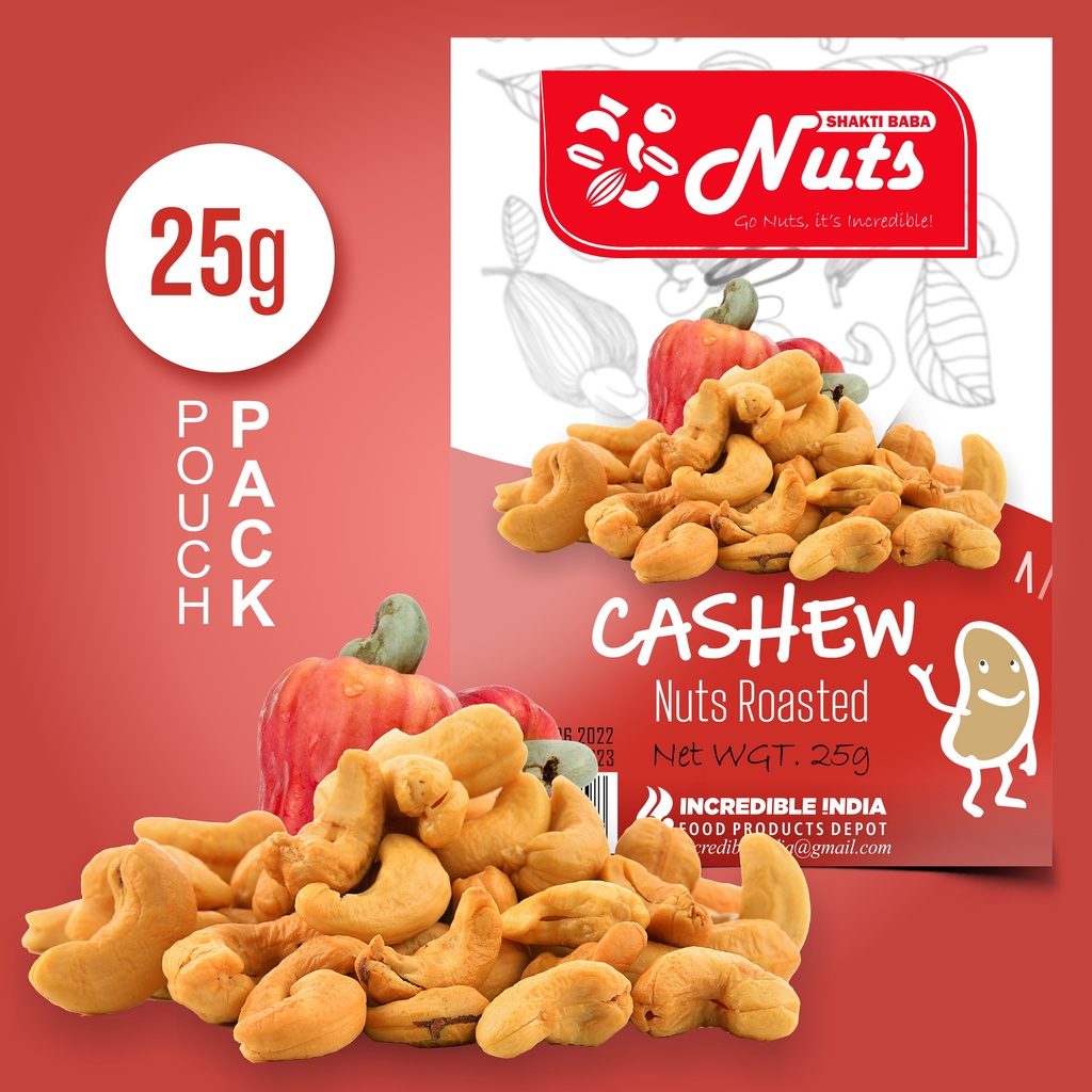 Shakti Baba Nuts-Cashew Nuts Roasted 25g | Shopee Philippines