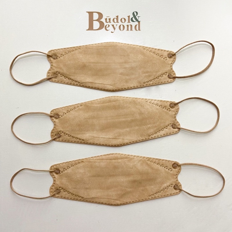 Korean Kf94 Face Mask 3D 4D Face Mask White Black Disposable Mouson ...