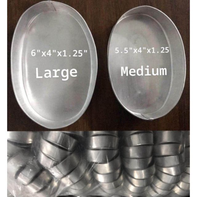5 pcs Llanera/lecheflan molder Medium/Large (cleared/no print) | Shopee ...