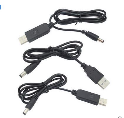 USB Booster Cable 5V To 9V 12V Router Light Cat Power Cord Supply ...