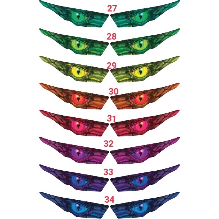 HONDA CLICK V1 WINKER EYE STICKER/TRANSPARENT/ TRANSLUCENT VINYL ...