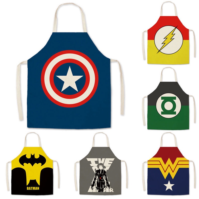 Marvel Heroes Art Apron For Kids Cute Apron Personalized Apron ...