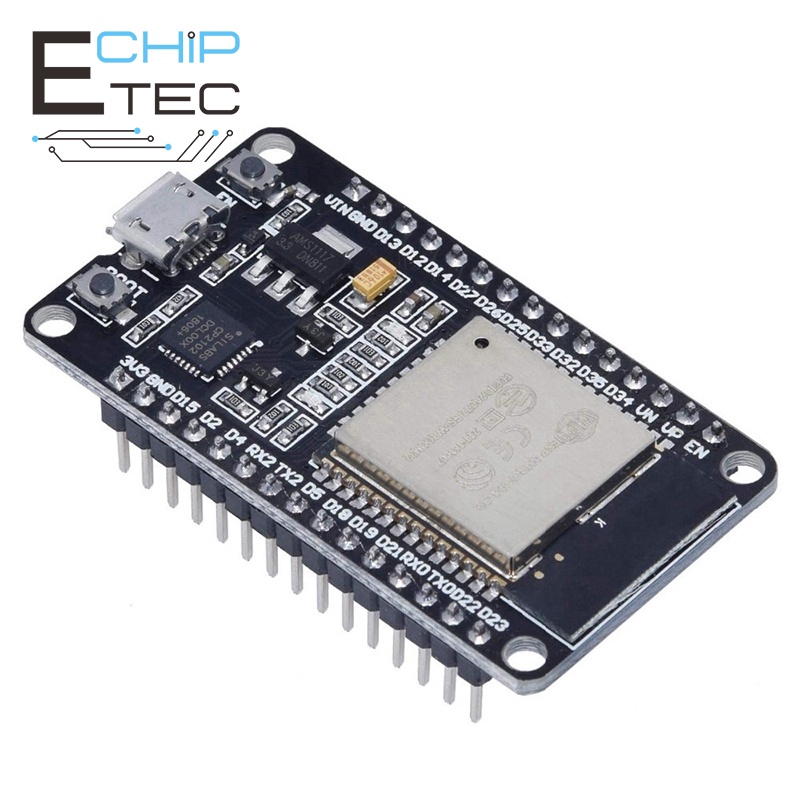Esp-32s ESP-WROOM-32 WiFi Bluetooth Development Board Ultra Low Energy ...