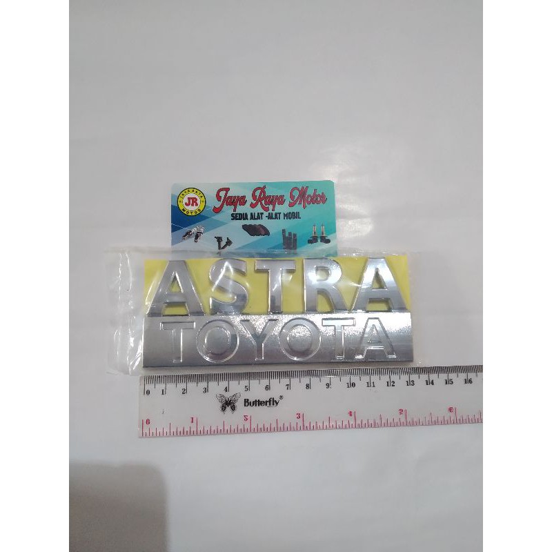 Large ASTRA TOYOTA Logo Car Emblem | Shopee Philippines