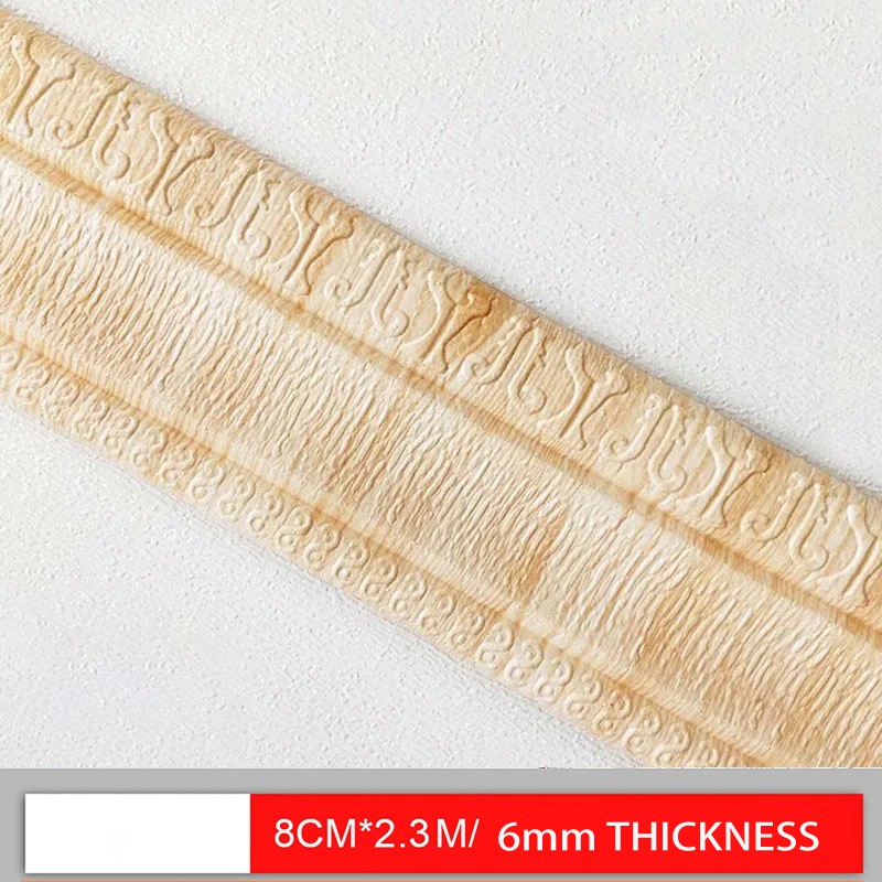 2.3m 3D Wallpaper Border Wall Sticker Wall Trim Line Waterproof PE Foam ...