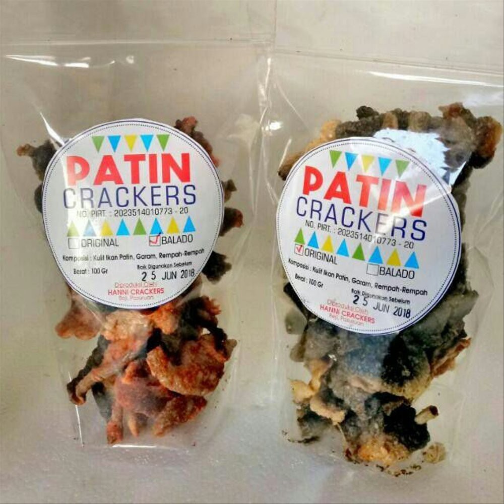 Patin Fish Skin Crackers Crackers patin Fish Skin Crackers | Shopee ...