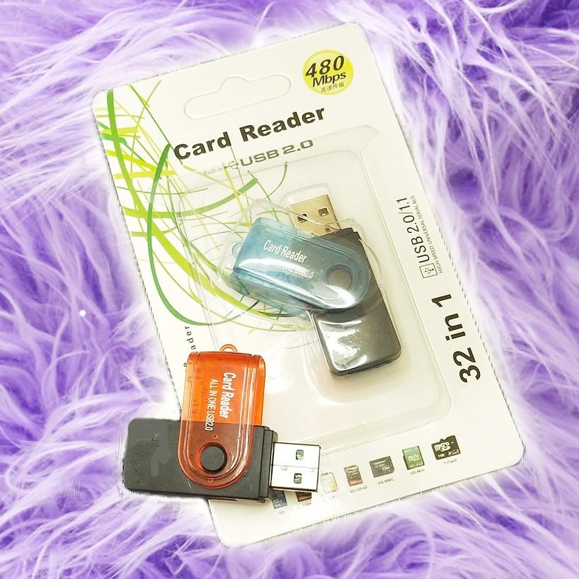 USB CARD READER BUILT IN USB 2.0 | Shopee Philippines