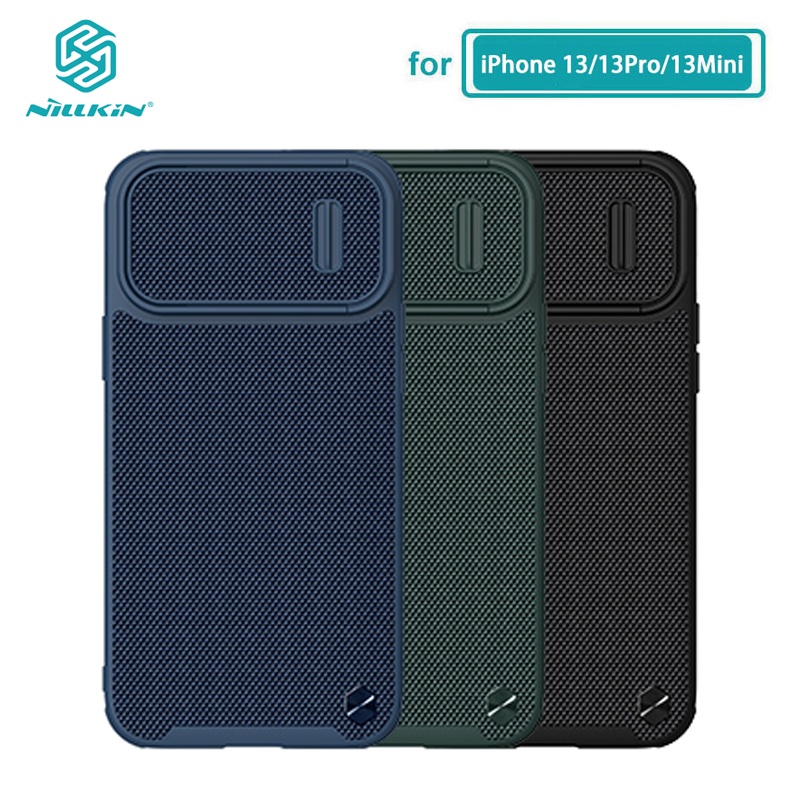 for iPhone13 Pro Max Case Nillkin Textured S Nylon Fiber CamShield ...