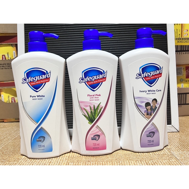 Safeguard Purewhite / Floral / Ivory Body Wash with Germ Shield 720ml | Shopee Philippines