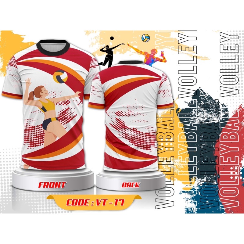 Volleyball Sublimation T shirt [NEW] VOLLEYBALL FULL SUBLIMATED TSHIRTS ...