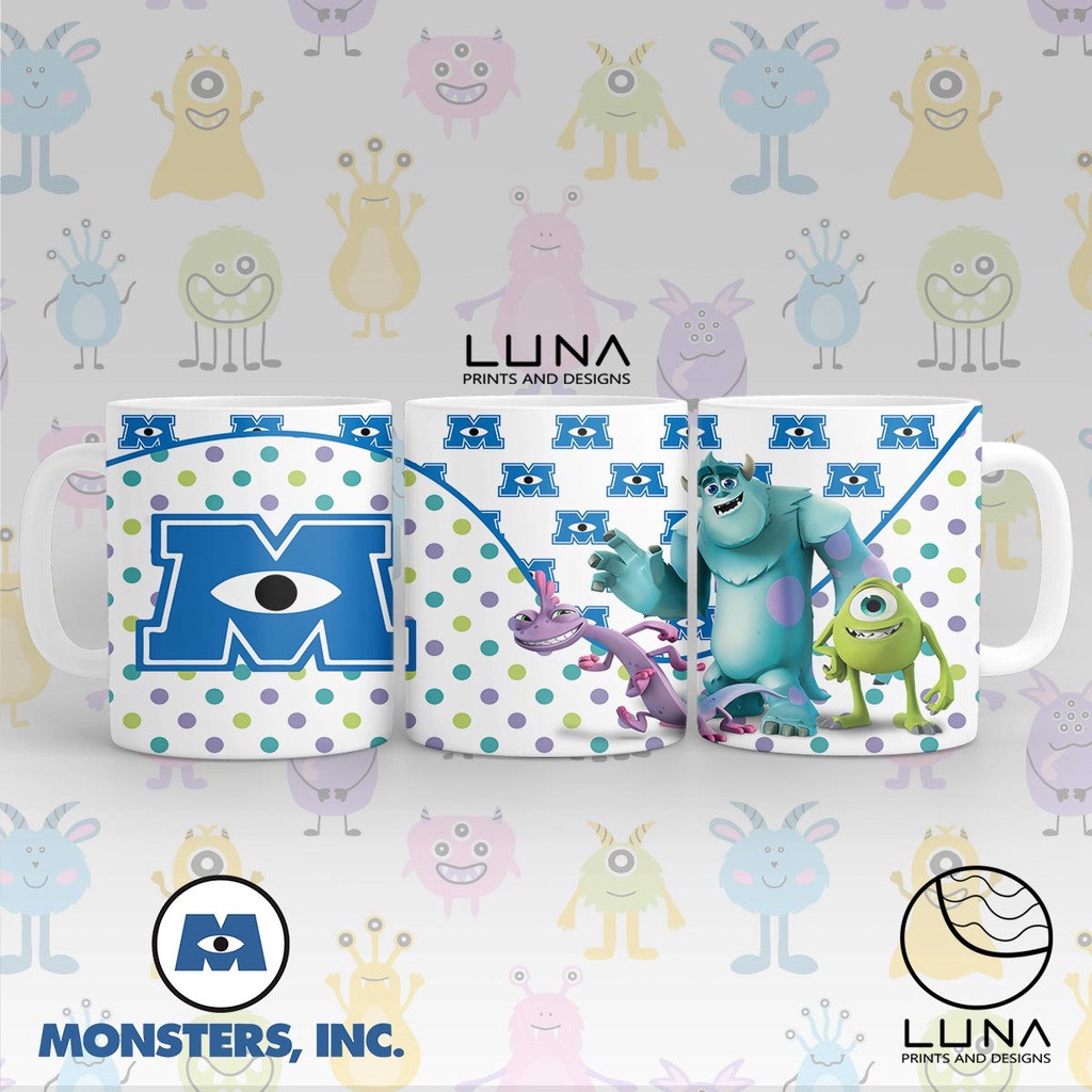 Monsters Inc Coffee Mug Collection - The Luna Merch | Shopee Philippines