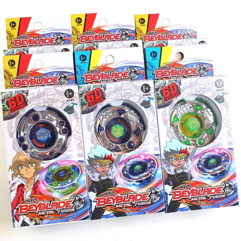 6D BeyBlade Metal Fusion with Light | Shopee Philippines
