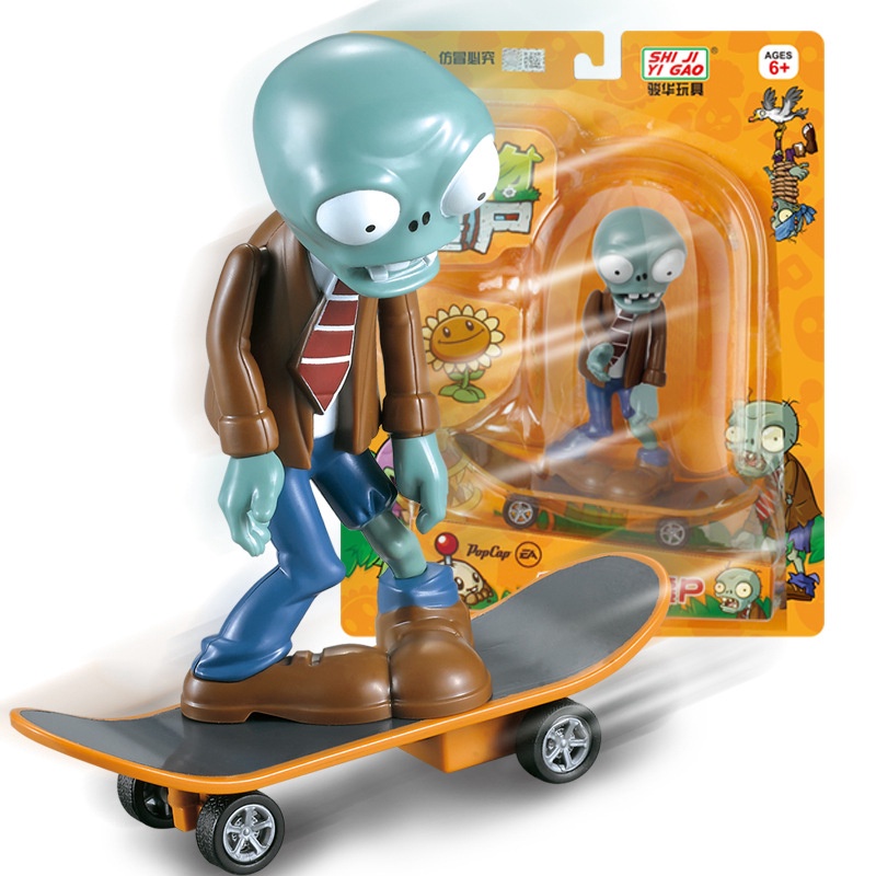 Plants Vs. Zombies Toy Skateboard Zombie Boomerang Toy Scooter Toy ...