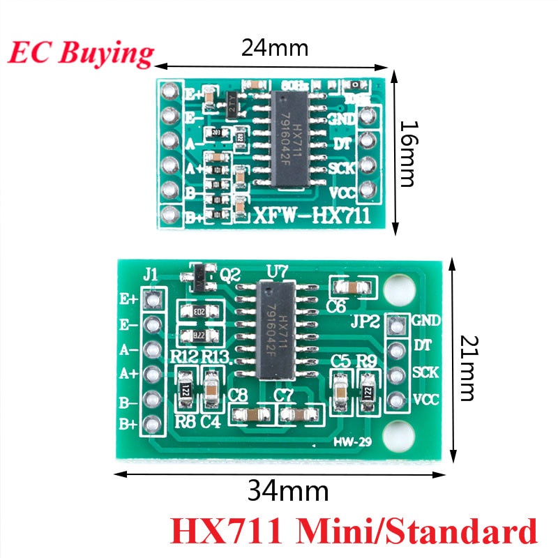 HX711 AD Module Weighing Weight Sensor Digital Load Cell 1KG 5KG 10KG ...
