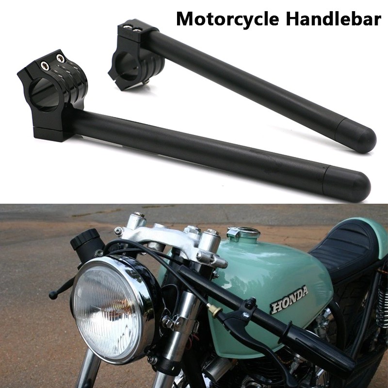Motorcycle Universal Handle Bar CNC Clip-on Handlebar Universal CNC ...