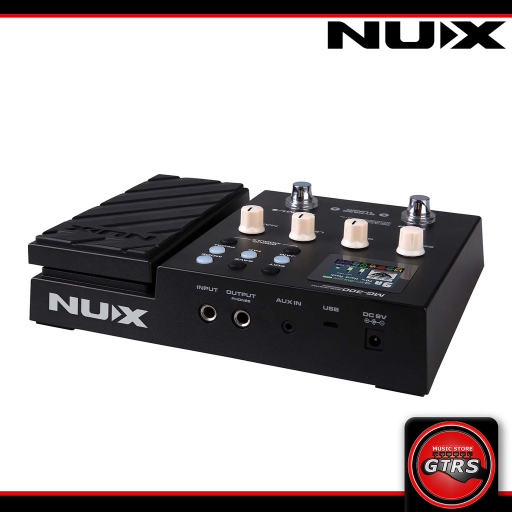 NUX MG-300 Multi-Effects Modeling Guitar Processor Guitar Pedal ...