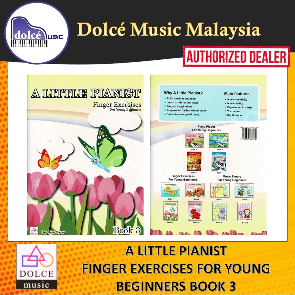 Dolce Music - A Little Pianist - Finger Exercises For Young Beginners ...