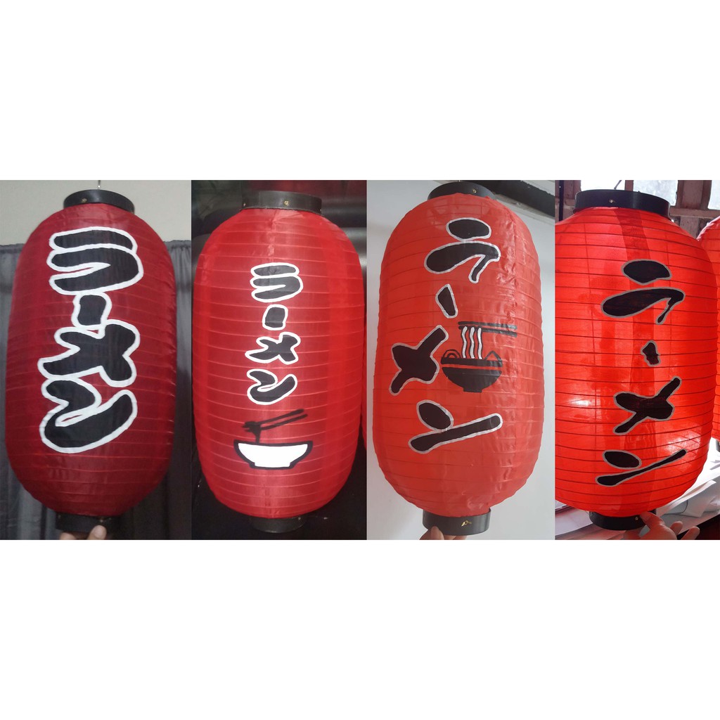 Ramen Lantern with Outline (LARGE) - 1 piece only | Shopee Philippines