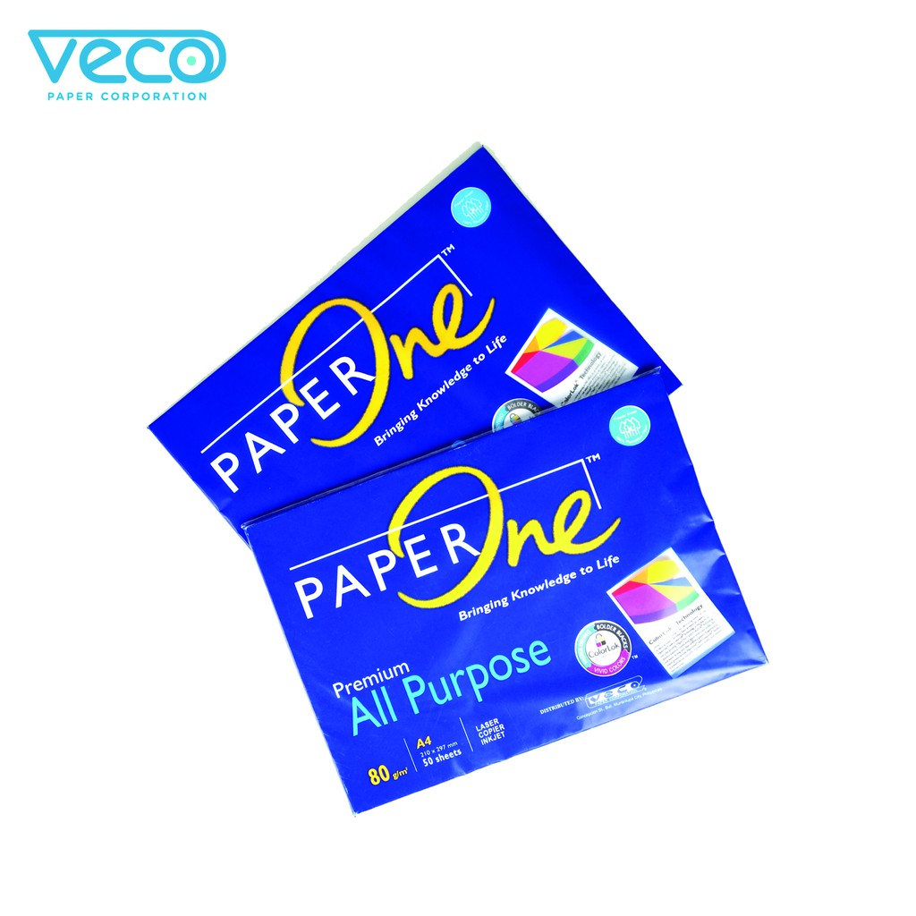 Veco PaperOne 80gsm; 50's/set (2sets) | Shopee Philippines