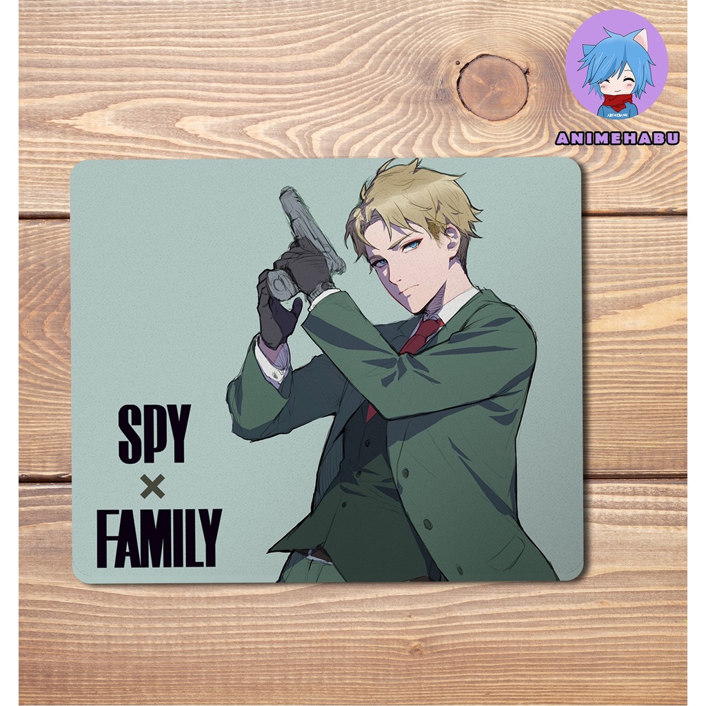 SPY x FAMILY Loid Forger Anime Mousepad w/ FREE STICKERS | Shopee ...