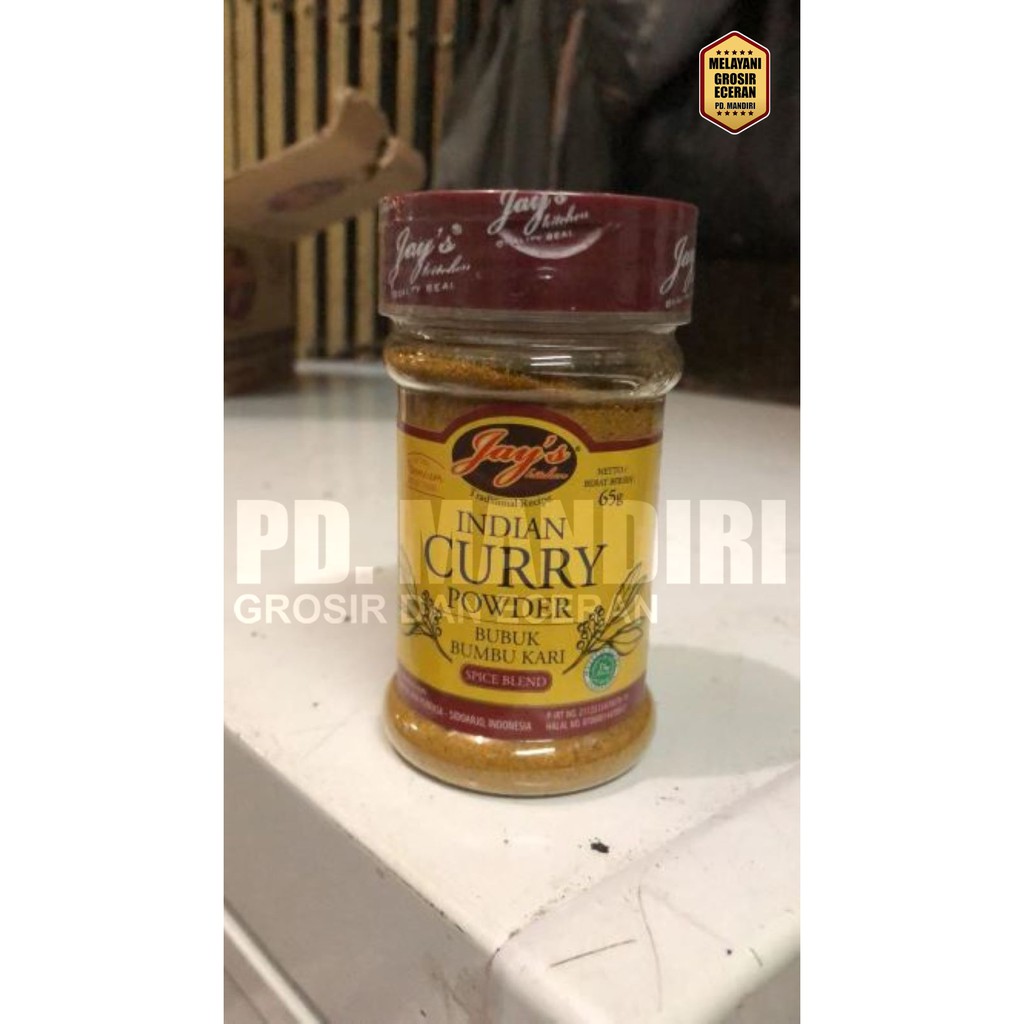 JAY'S INDIAN CURRY POWDER 65 GR | Shopee Philippines