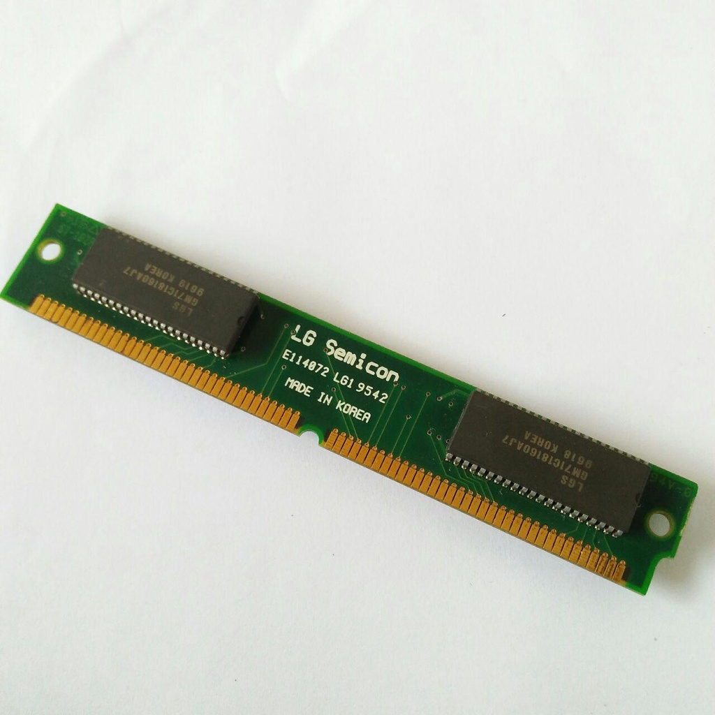 Memory CPU (RAM) Old School Computer LG Semicon | Shopee Philippines