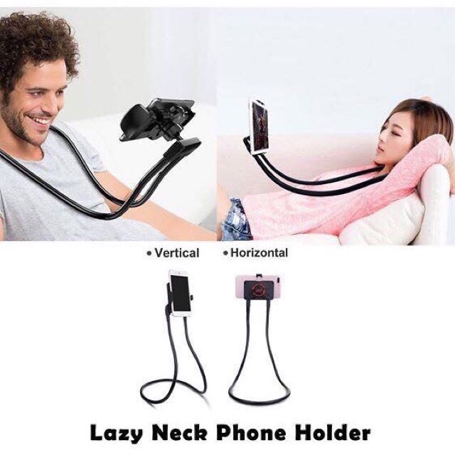 NECK LAZY Pod Phone Holder Pod Stand for moble phone Tablet | Shopee ...